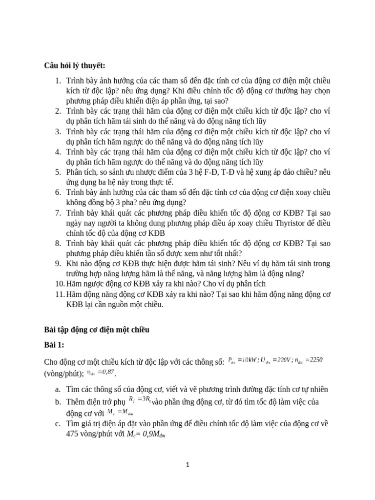 Noi dung on tap TDD_ K62 | PDF