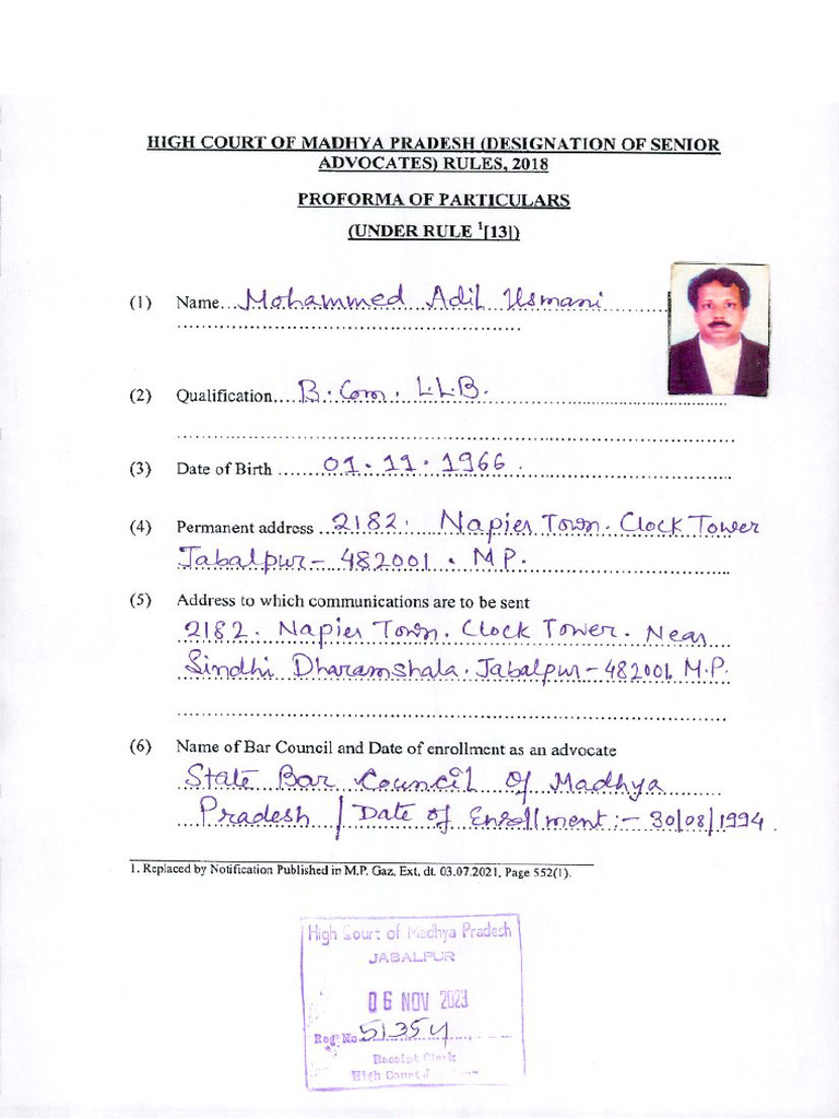 4-Shri Mohammed Adil Usmani | PDF