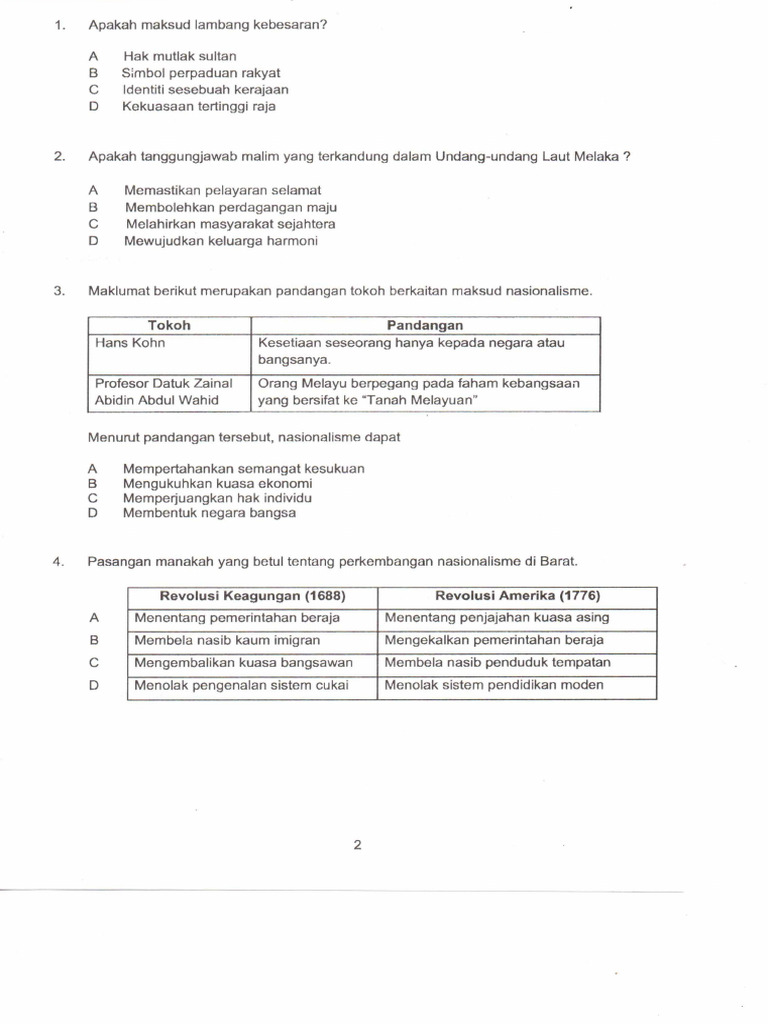 SEJARAH K1 PAHANG-2024 | PDF
