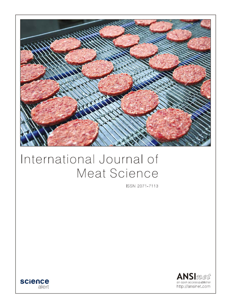 (H) Developments of Restructured Meat | PDF | Denaturation ...