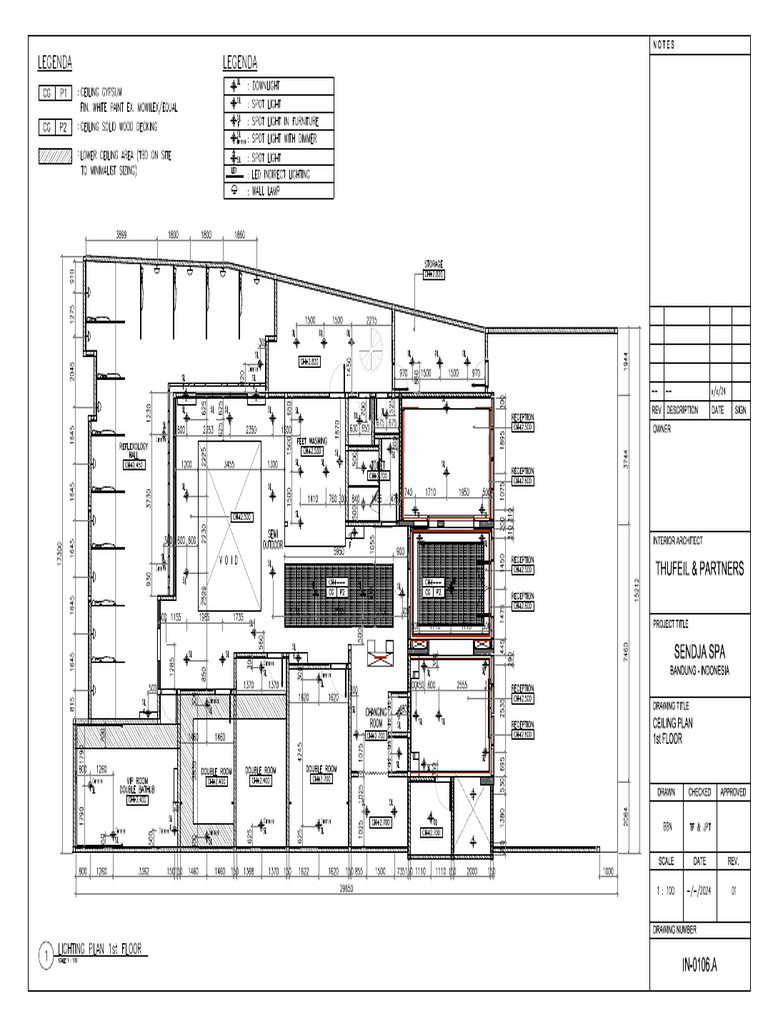 IN-0106.A LIGHTING PLAN 1st FLOOR | PDF