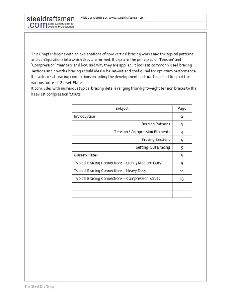 9-Vertical Bracing | PDF | Beam (Structure) | Buckling