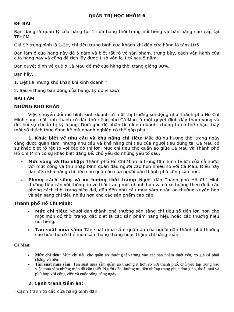 bt qth nhóm 6 | PDF