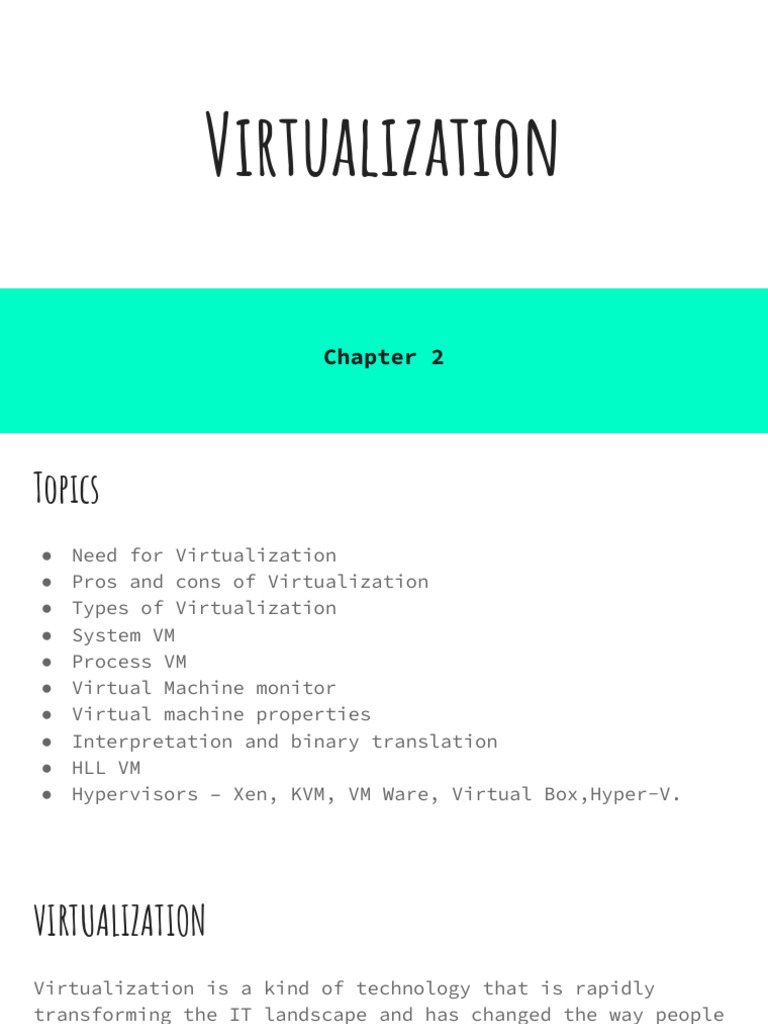 Virtualization Ch 2pdf 2024 08 20 08 51 32 Pdf Virtual Machine Virtualization
