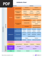 Antibiotic Coverage Overview Chart | PDF | Pharmacology | Clinical Medicine