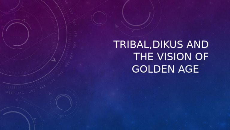 TRIBAL,DIKUS AND | PDF