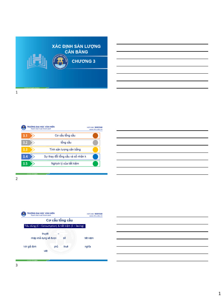 VHU - Kinh Tế VĨ Mô C3 - SV | PDF