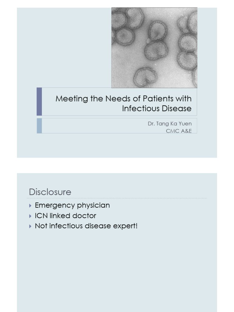 Infectious Disease Patient Care Guidelines | PDF | Infection | Pneumonia