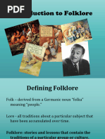 Elements of Folklore | PDF | Fairy Tales | Folklore