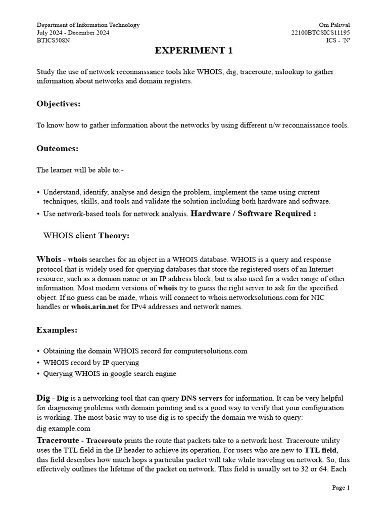 Eth Lab 1-6 PDF Om | PDF | Computing | Computer Networking