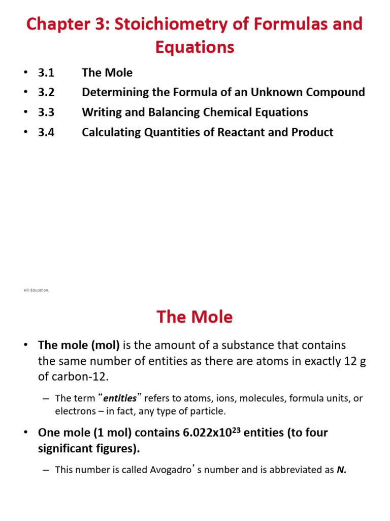 Unit 4. Stoichiometry | PDF | Mole (Unit) | Stoichiometry