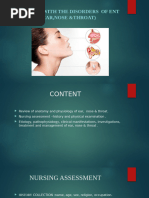 ENT Notes For Med Students | PDF | Ear | Hearing Loss