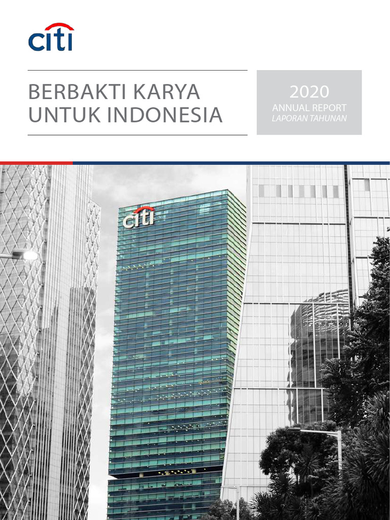 Laporan Tahunan Citi 2020 | PDF