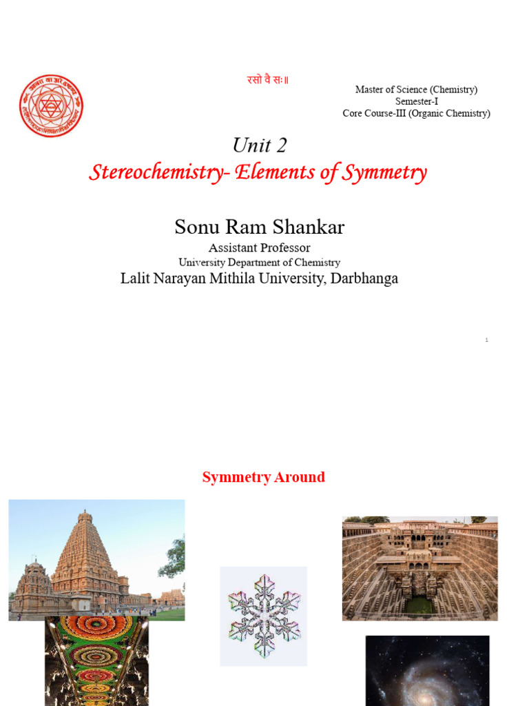 2. Elements of Symmetry | PDF | Rotation | Symmetry