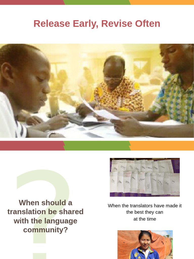 COBT Release Early, Revise Often - WT Slides | PDF