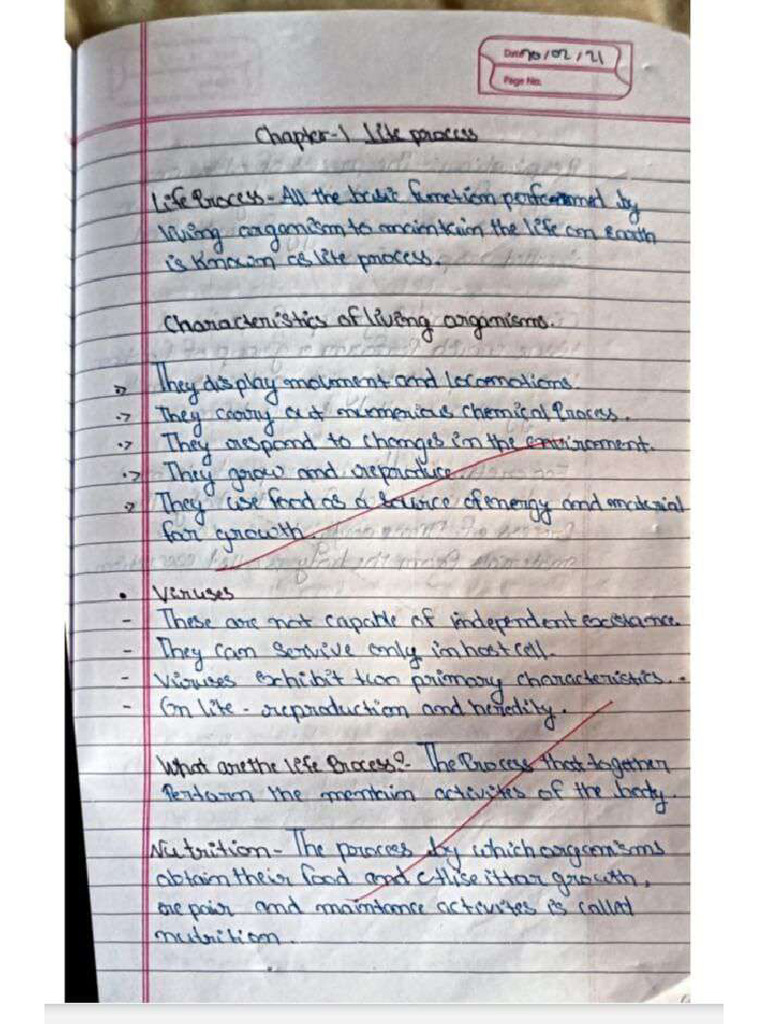 Class 10 Sharp Notes | PDF