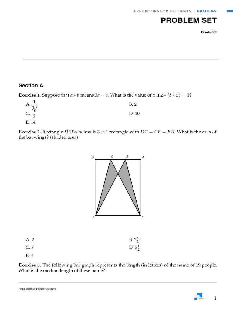 GRADE 8-9 | PDF | Area | Mathematics