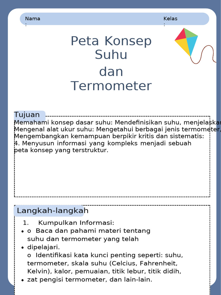 LKPD PETA KONSEP | PDF