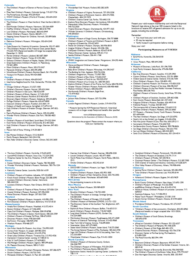 ACM Reciprocal Network Brochure - Updated 7 18 2024 2 | PDF ...