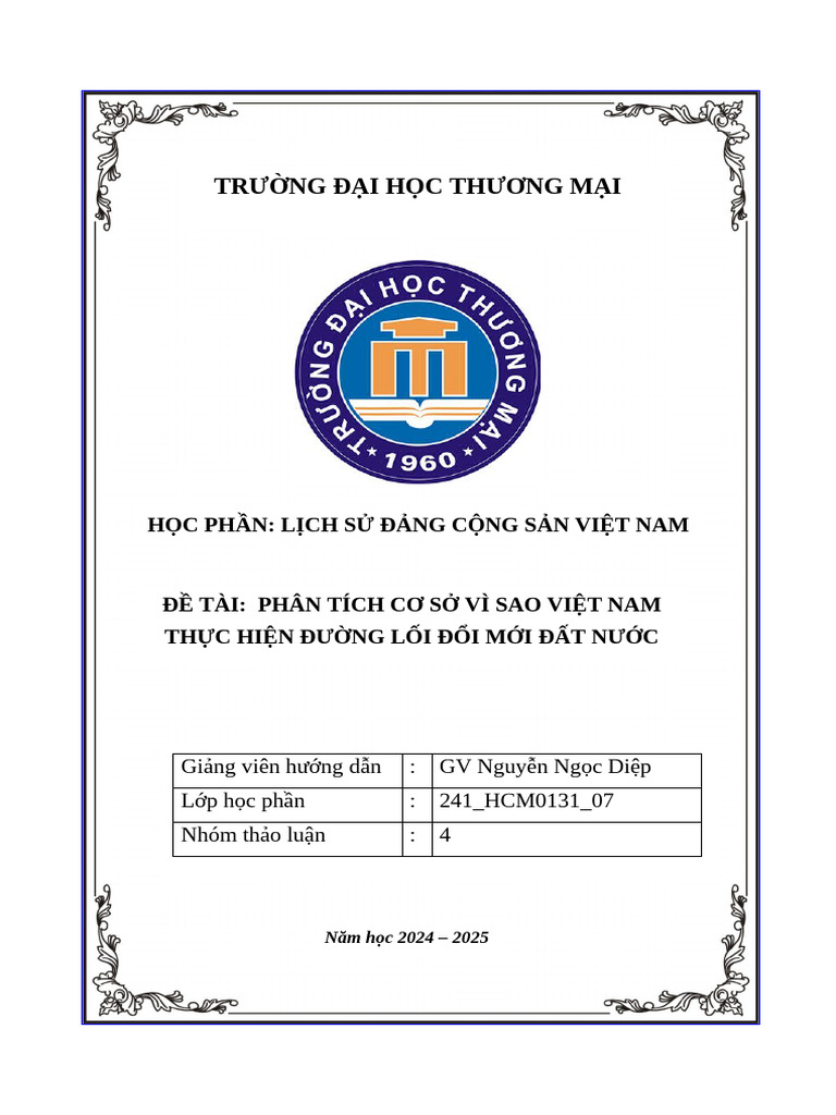 LSDCSVN - NHÓM 4 | PDF