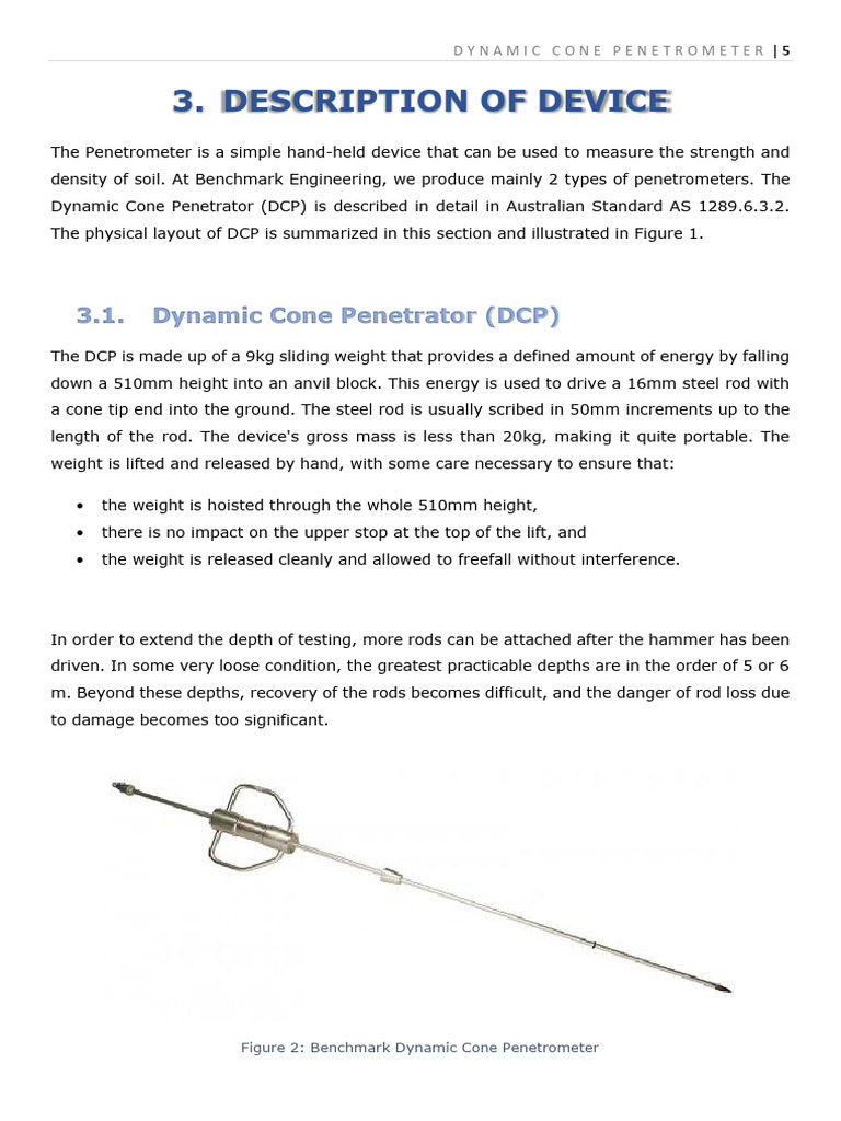 DCP Device Description | PDF
