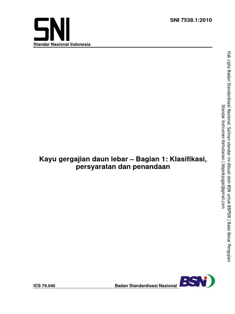 36.-SNI-7538.1-2010-Kayu-gergajian-daun-lebar-bagian-1-klasifikasi ...