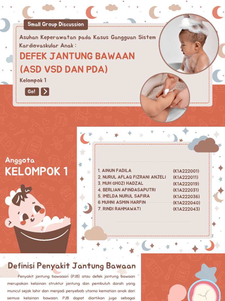 Defek Jantung Bawaan: ASD, VSD, PDA | PDF