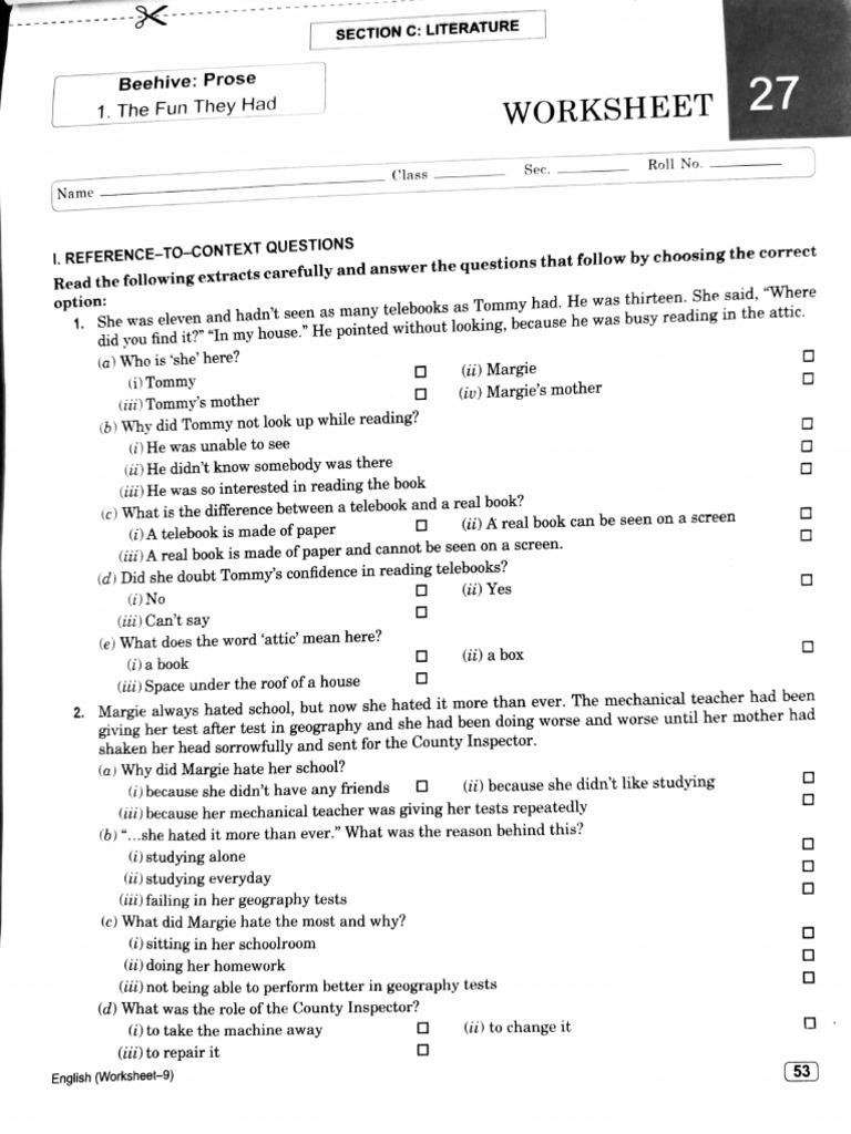 PP Publication Cbse Class 9 Grammer Worksheet | PDF