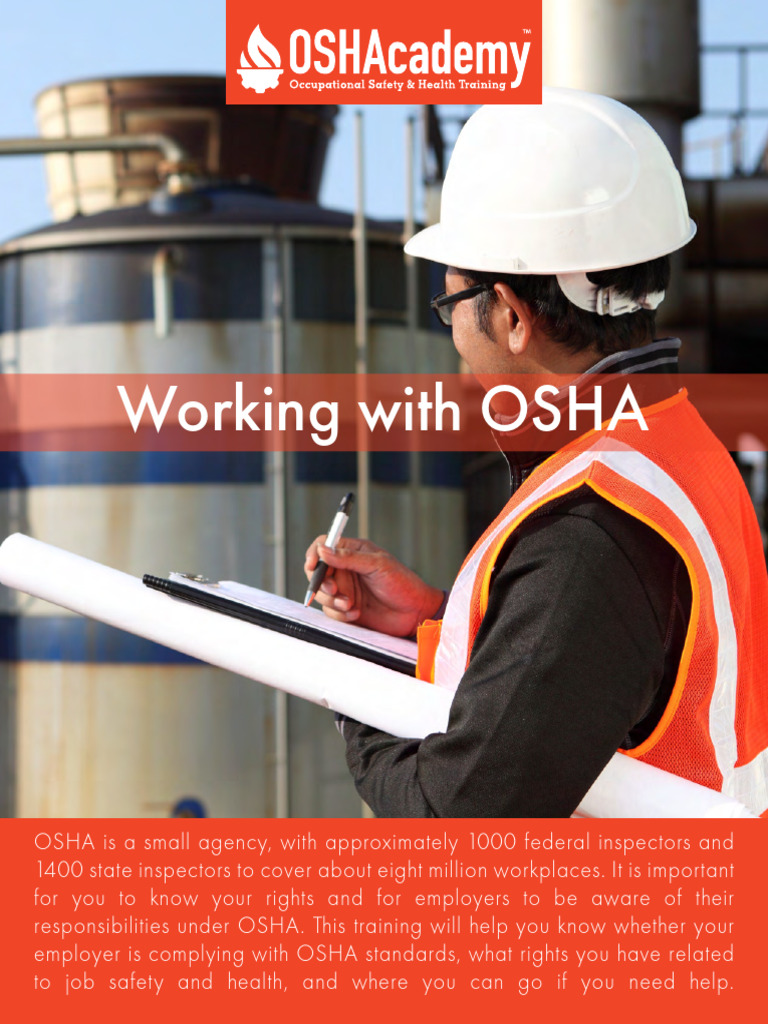 Oshacademy Study Guide 744 | PDF | Occupational Safety And Health Administration | Occupational ...