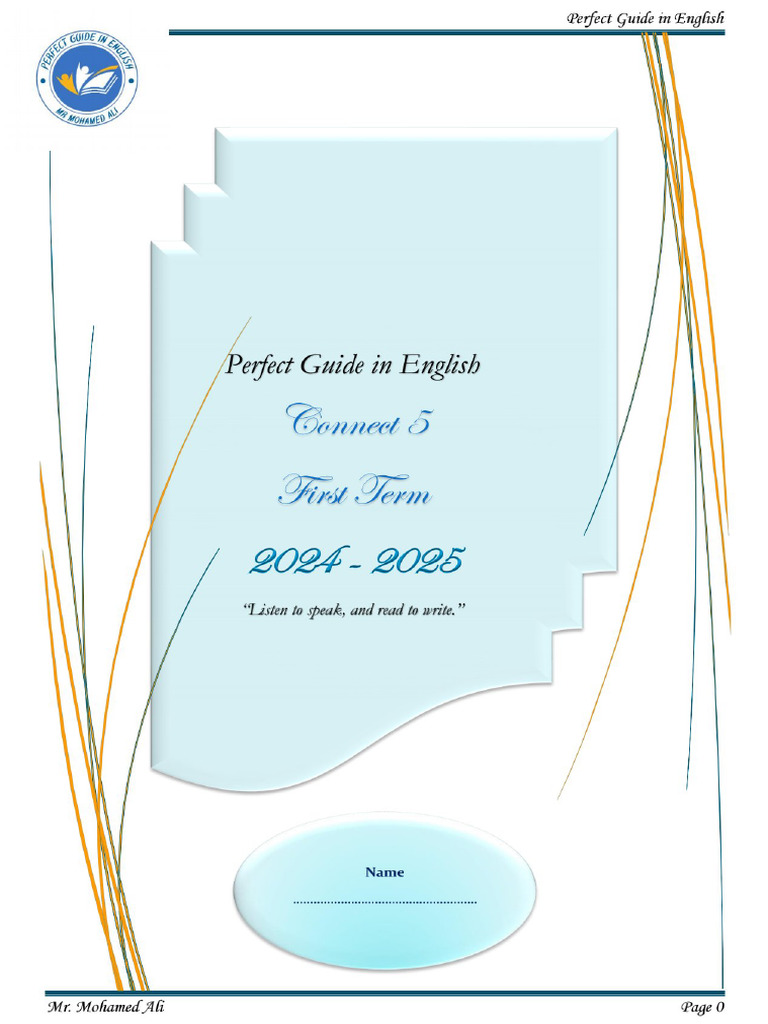 Connect 5 - First Term - 2025 | PDF