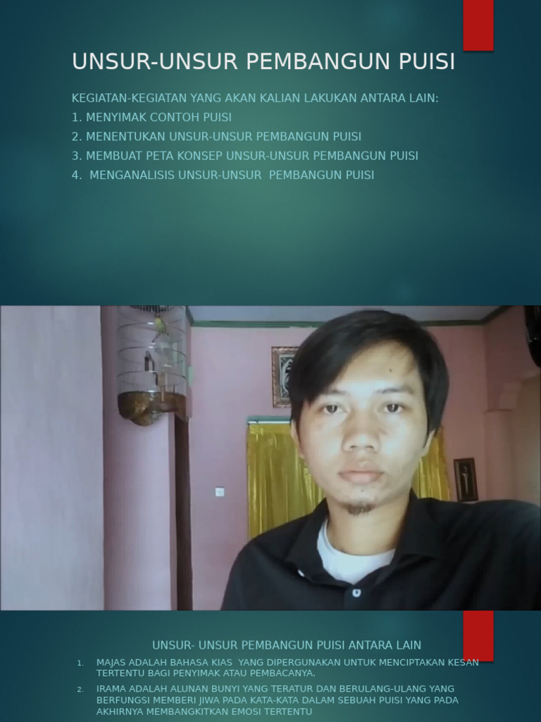 Unsur-Unsur Pembangun Puisi | PDF