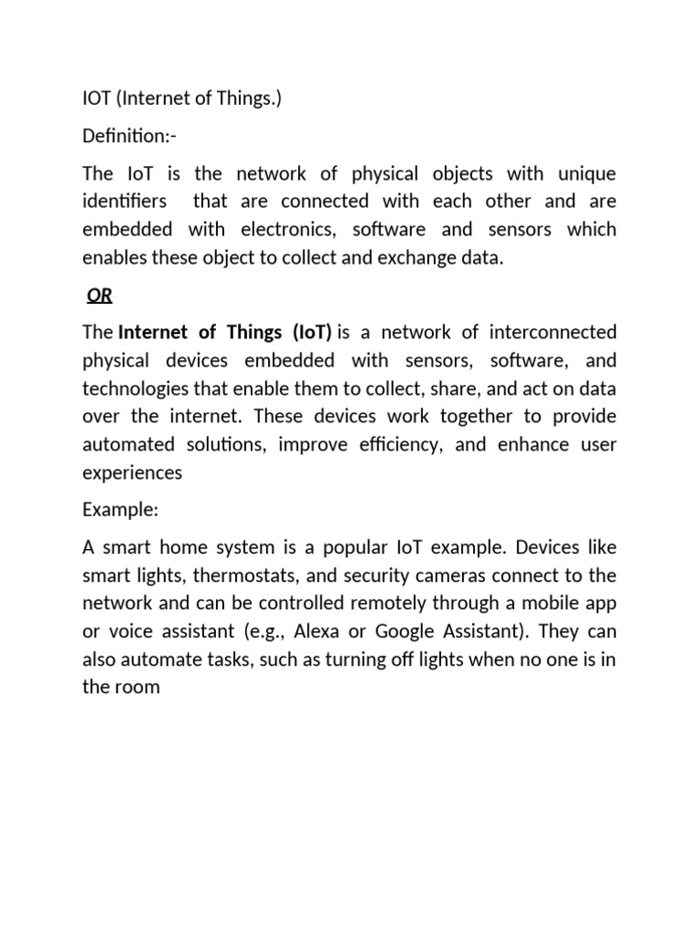 Iot | PDF | Internet Of Things | Computing