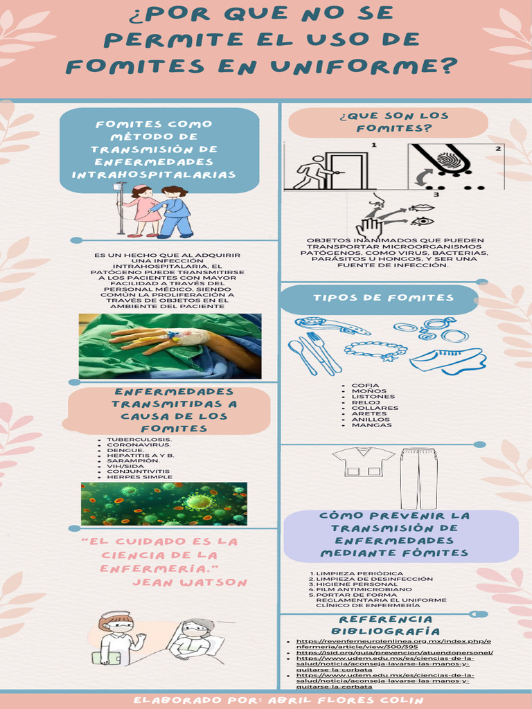¿Por Que No Se Permite El Uso de Fomites en Uniforme | PDF | Infección ...