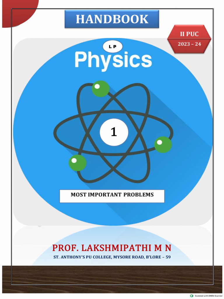 2 Pu Phy - Most Imp Problems | PDF