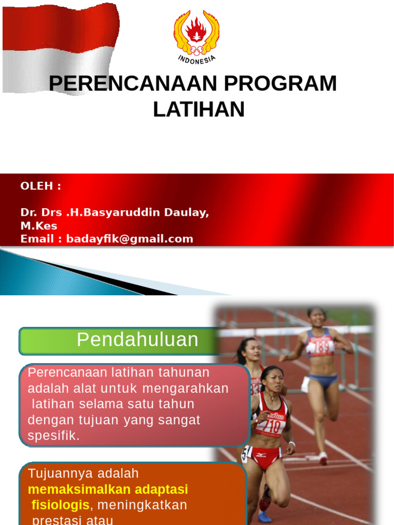 Penyusunan Program Latihan. | PDF