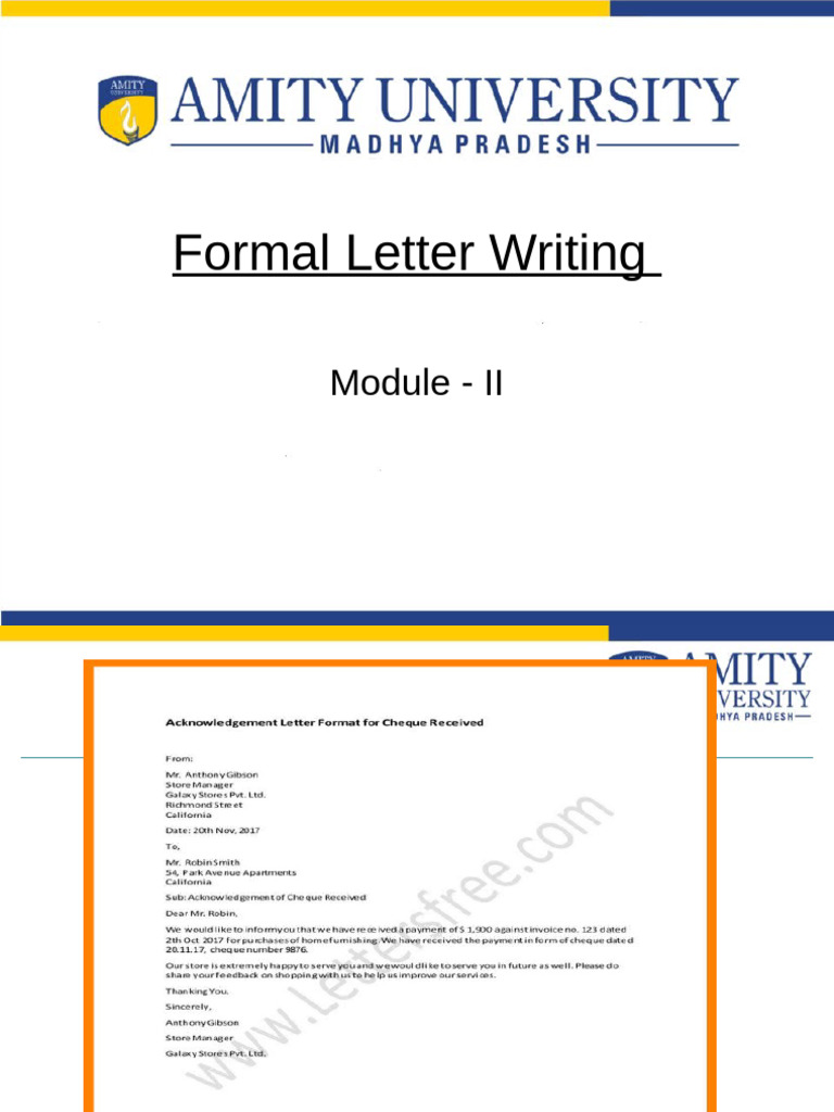 Format , Parts of the Letter Writing (1) | PDF | Madam