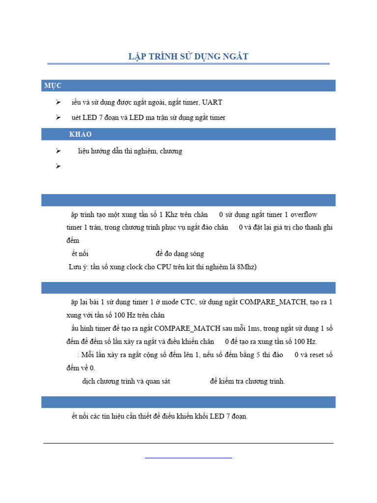 Lab4 - 1 Ee2039 Hcmut | PDF