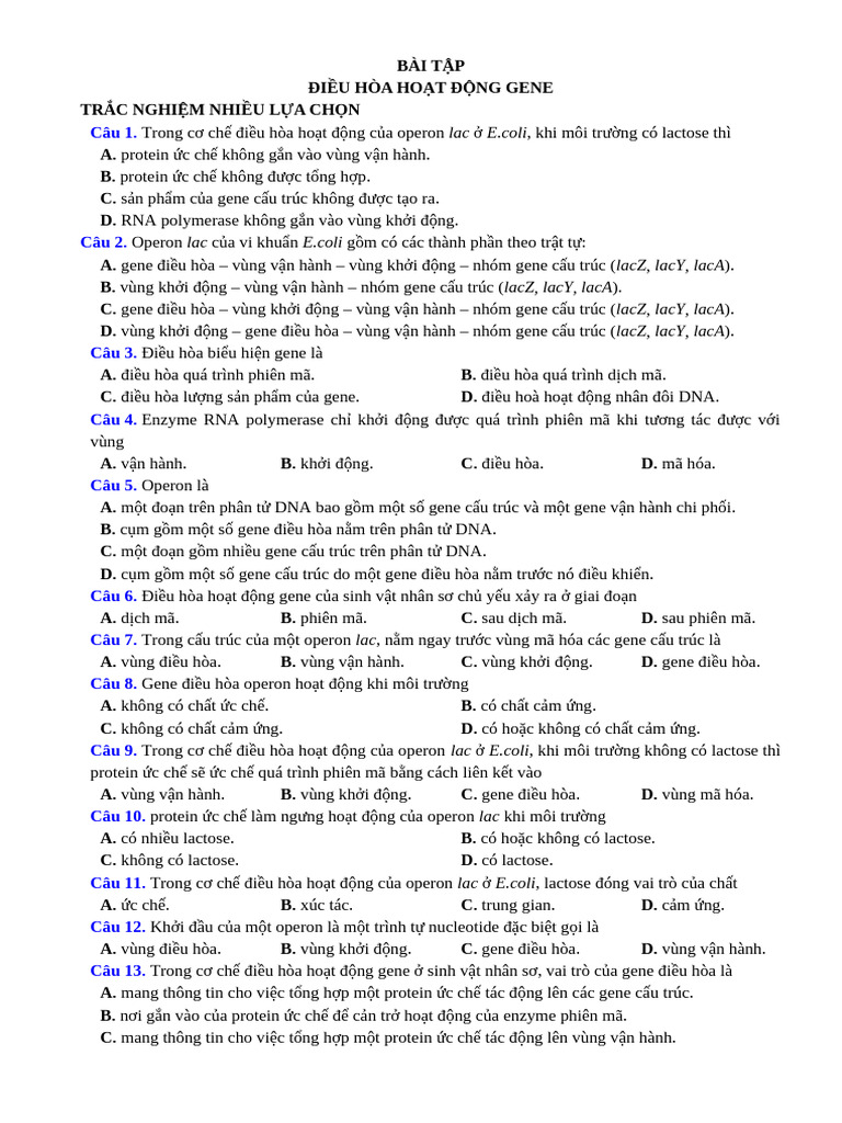 BT TN Bai 3 4 2024 | PDF