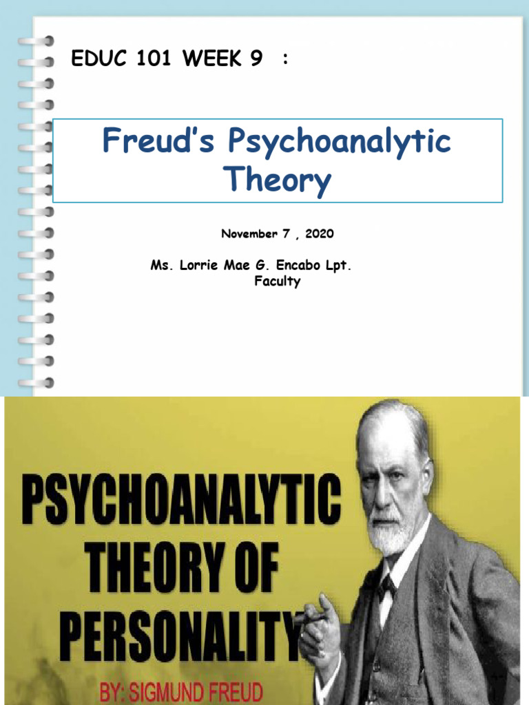 Psychoanalytic Theory | PDF | Id | Unconscious Mind