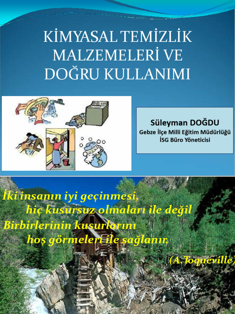 Gebze Ktms Ve Dogru Kullanimi | PDF