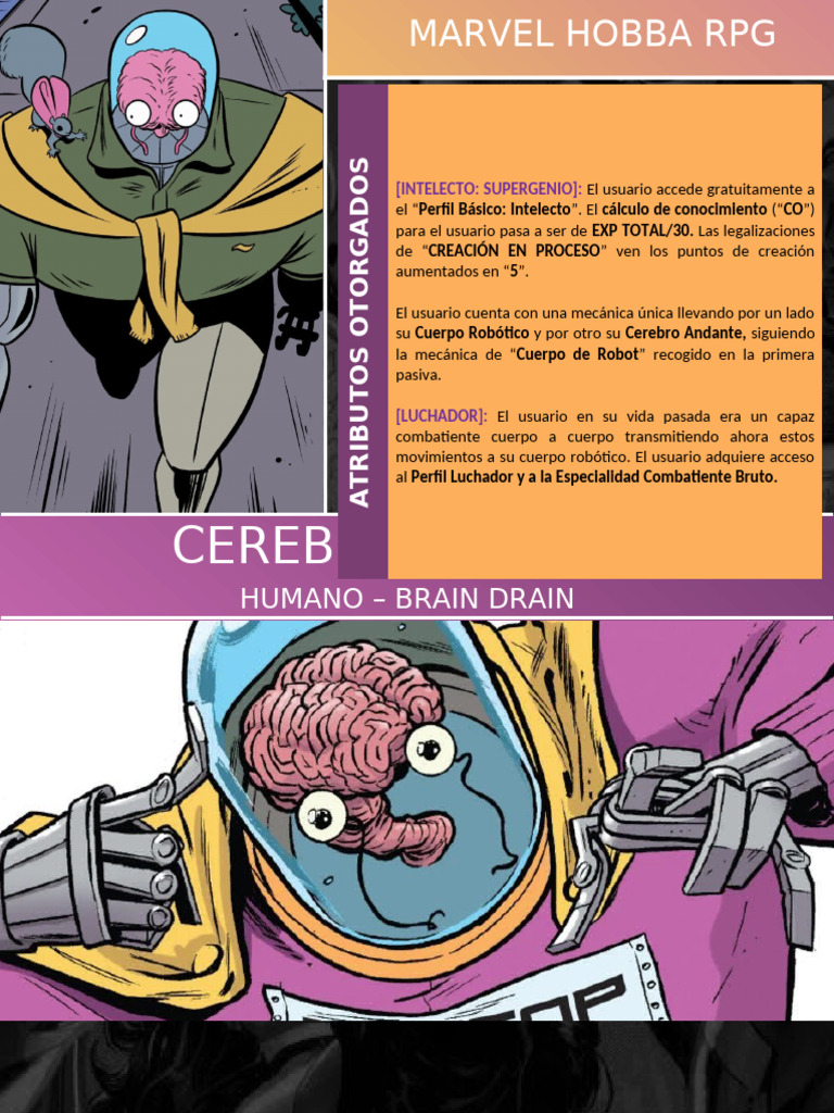Cuerpo Robótico y Psicoquinesis | PDF | Cerebro | Robot