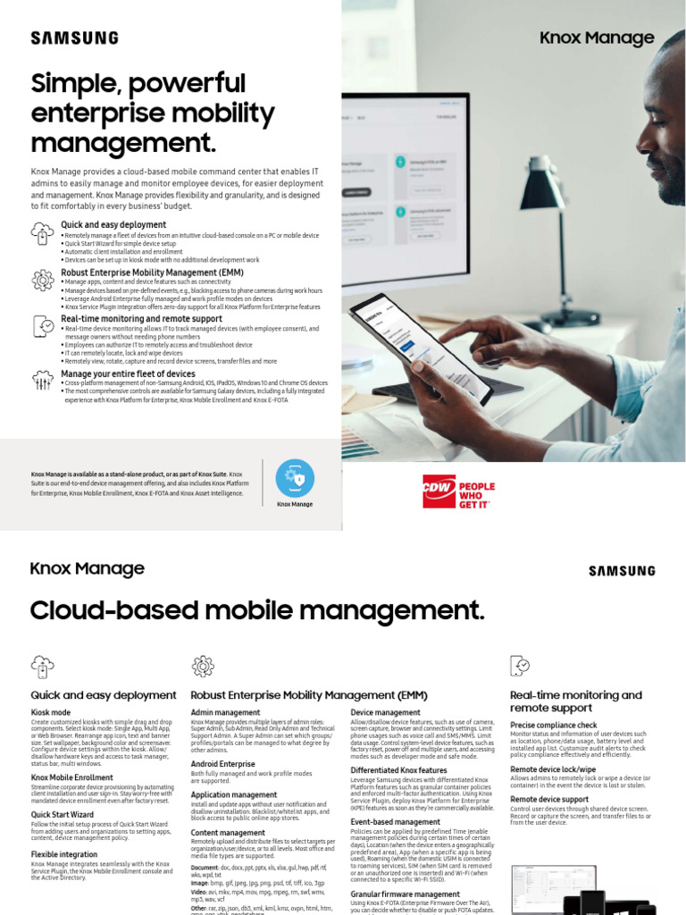 knox-manage | PDF | Mobile App | Computing