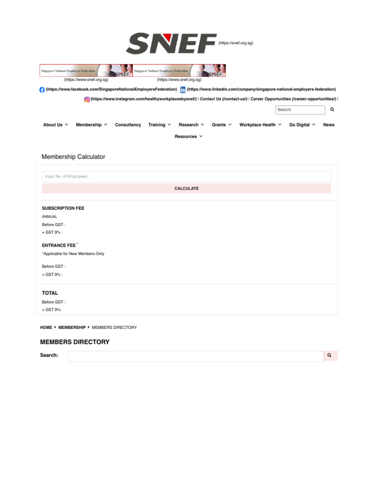 Members Directory - Page 108 - Singapore National Employers Federation | PDF