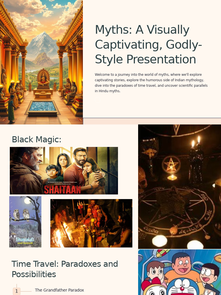 Myths and Time Travel Explained | PDF