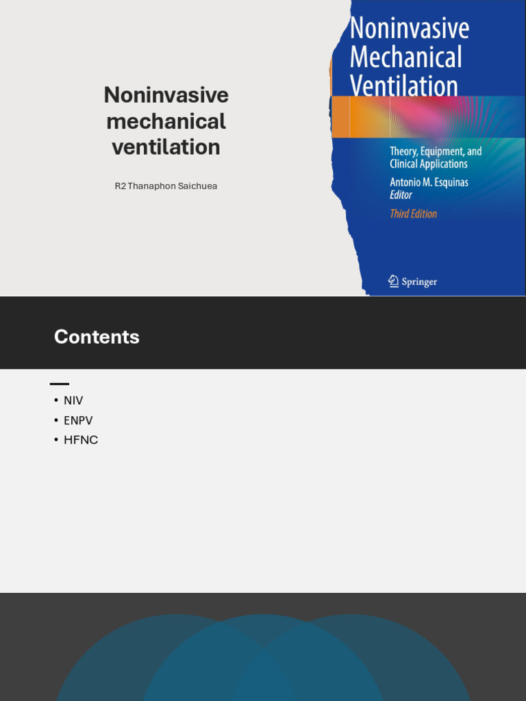 NIV R2 Thanaphon | PDF | Breathing | Respiration