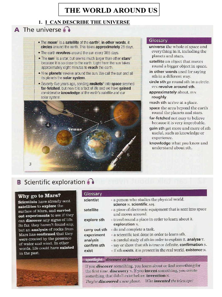 3. THE WORLD AROUND US | PDF