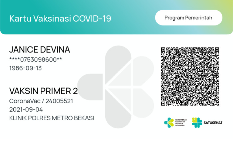 VACCINE-CERTIFICATE-DOSE 2-JANICE DEVINA-494 | PDF