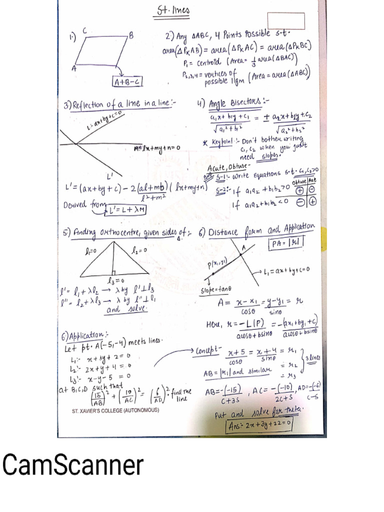 Lemmas ST - Lines AKS | PDF