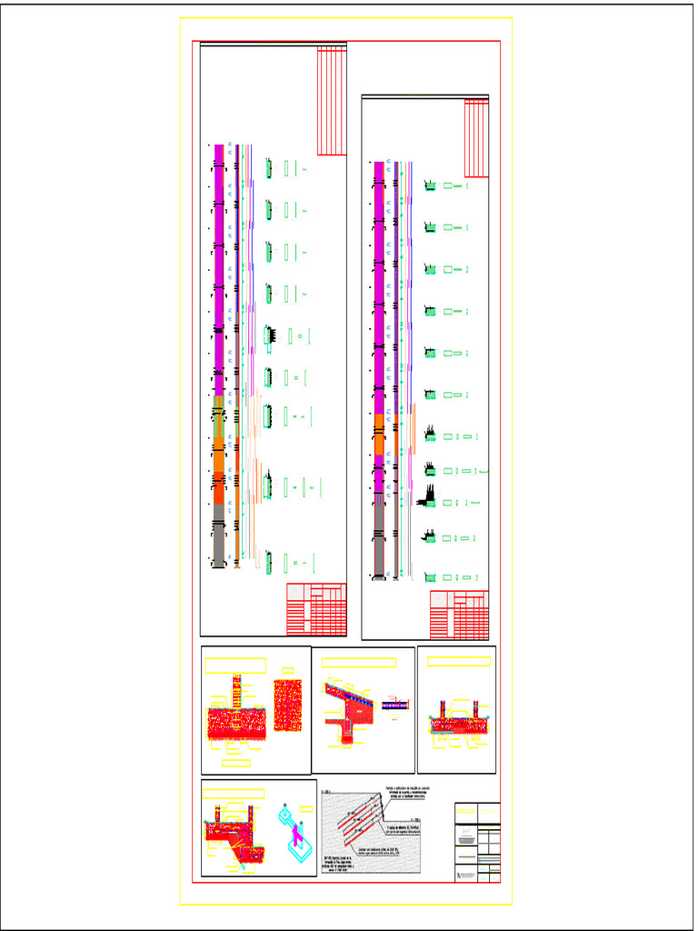 Columnas de Borde Perimetarl Que Llegan Hasta Cubierta: C7 C13 C19 C25 | PDF