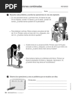 Problemas de suma y resta en panadería | PDF